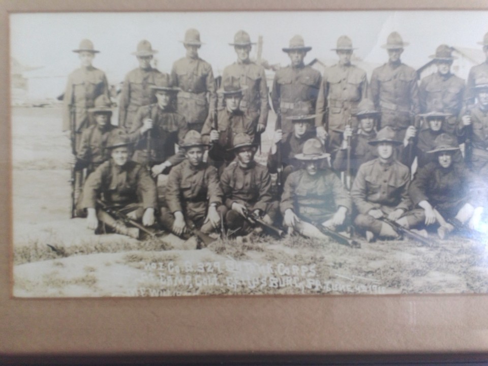 Rare Tank Corps Camp Colt Gettysburg, PA June 4th, 1918 WW1 Yardlong ...
