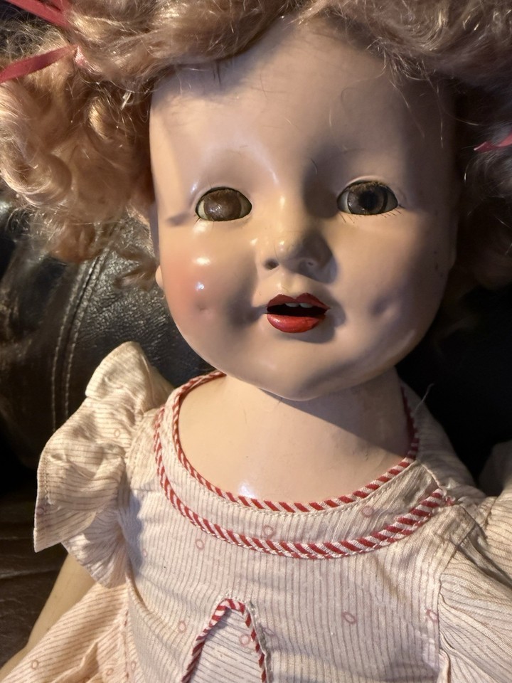 Vintage Composition Happy Baby Doll 1930's Large 24" Rosebud | eBay