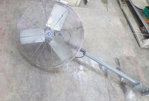 MARLEY INDUSTRIAL FAN, 24ACHA, 24" BLADE, 2.2 AMPS, 60" HEIGHT, 5" X 4 ...