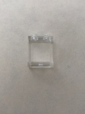 LEGO Bricks Wall Element 1x2x2 "Studs" Clear Transparent | eBay