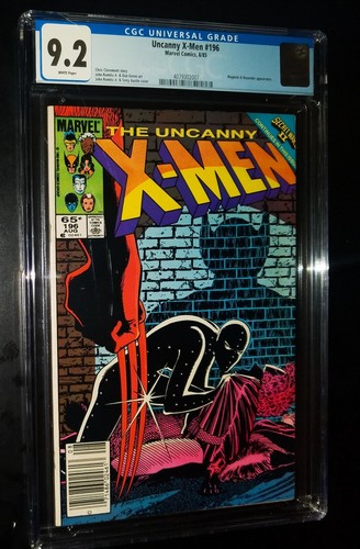 CGC X-MEN #196 1985 Marvel Comics 9.2 NEAR MINT- WHITE PAGES | eBay