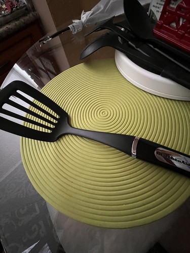 KitchenAid Black Spatula Slotted Turner Pancake Burger Flipper | eBay
