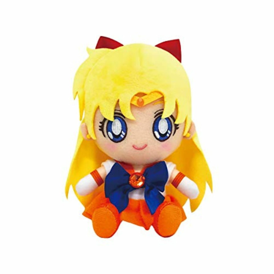 Pretty Soldier Sailor Moon Chibi Stuffed Toy Plush Sailor Venus Xmas ...