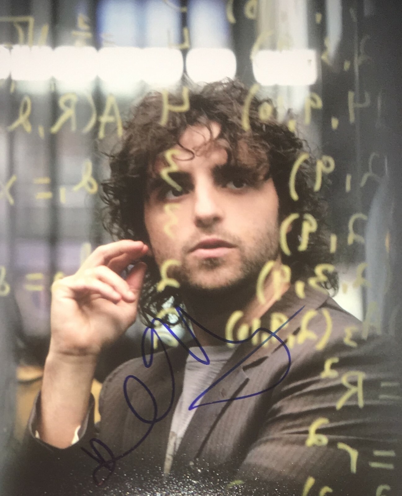 David Krumholtz Numbers Actor Signed 8x10 Autographed Photo COA E2 | eBay
