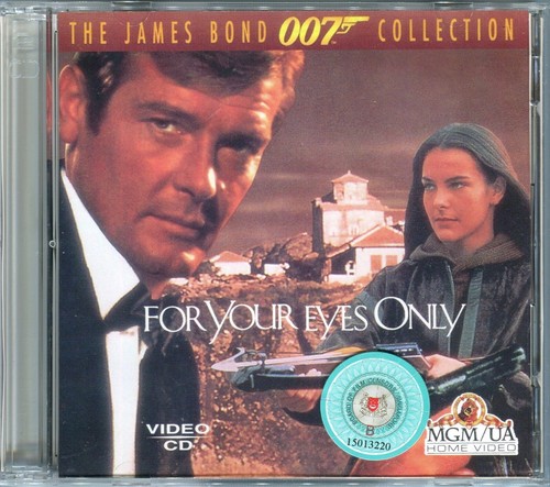The James Bond 007 Collection: 1981 For Your Eyes Only Original Video ...