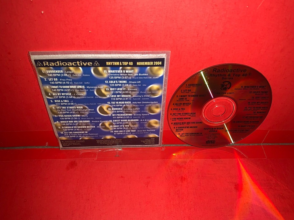 Radioactive Rhythm & Top 40 - November 2004 - DJ Only - CD | eBay