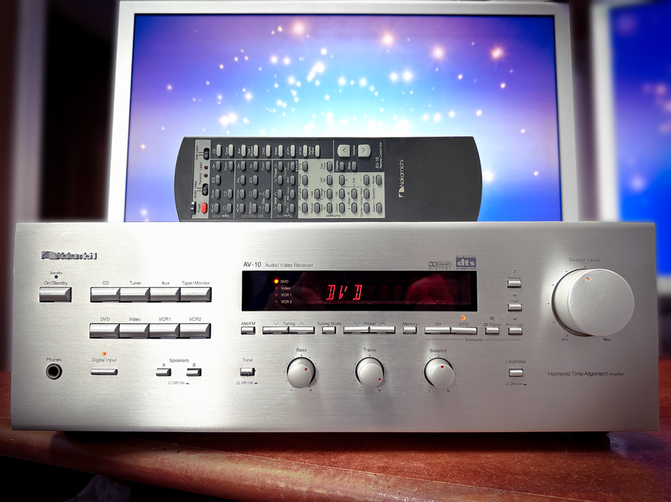 Nakamichi AV-10 🌈RaRe🌈 Vintage Stereo Digital AV Receiver | eBay