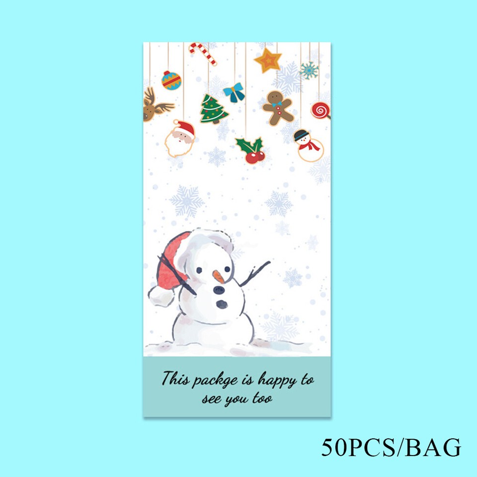 50PCS Season Rectangular Sealing Sticker Gift Packaging Label Plant ...