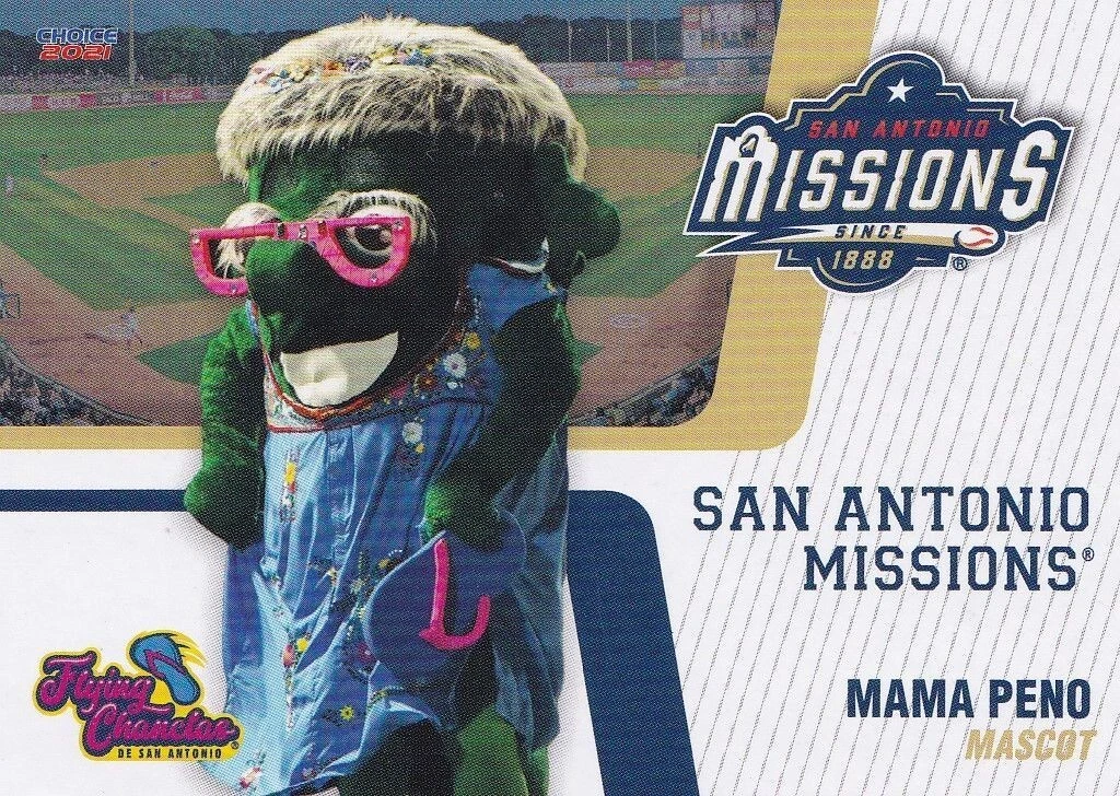 San Antonio Missions Baseball Mascot