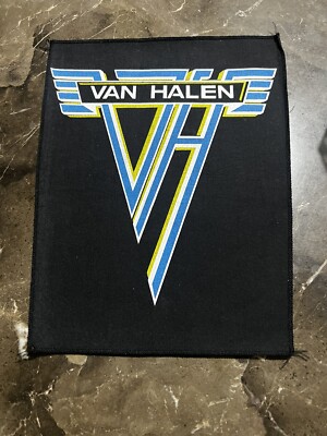 VAN HALEN BACK LARGE PATCH Patches VINTAGE RARE JACKET | eBay