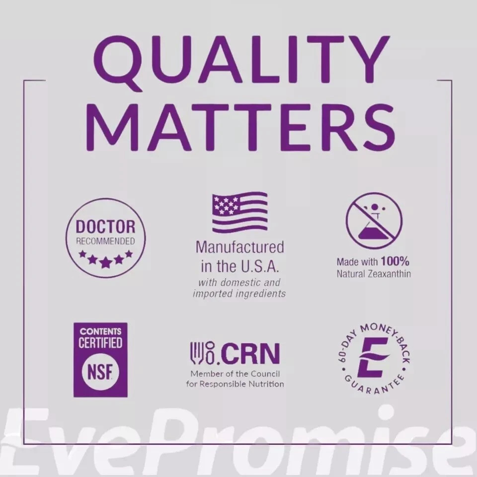 3 Pack EyePromise Restore Supplement Complete Macular Health Formula 60 ...