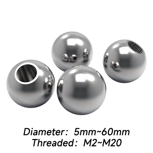 5mm to 60mm Stainless Steel Ball M2 ~ M20 Threaded Joint Rod Ends For ...