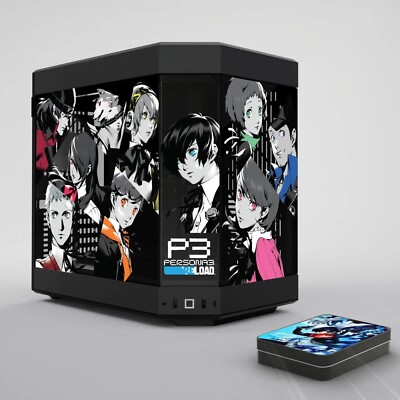HYTE Y60 Persona 3 Reload Mid-Tower ATX Gaming PC Desktop Case + Metal ...