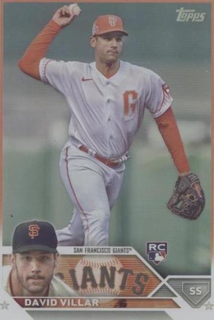 2023 Topps Series 1 - Rainbow Foil #277 David Villar (RC) for sale ...