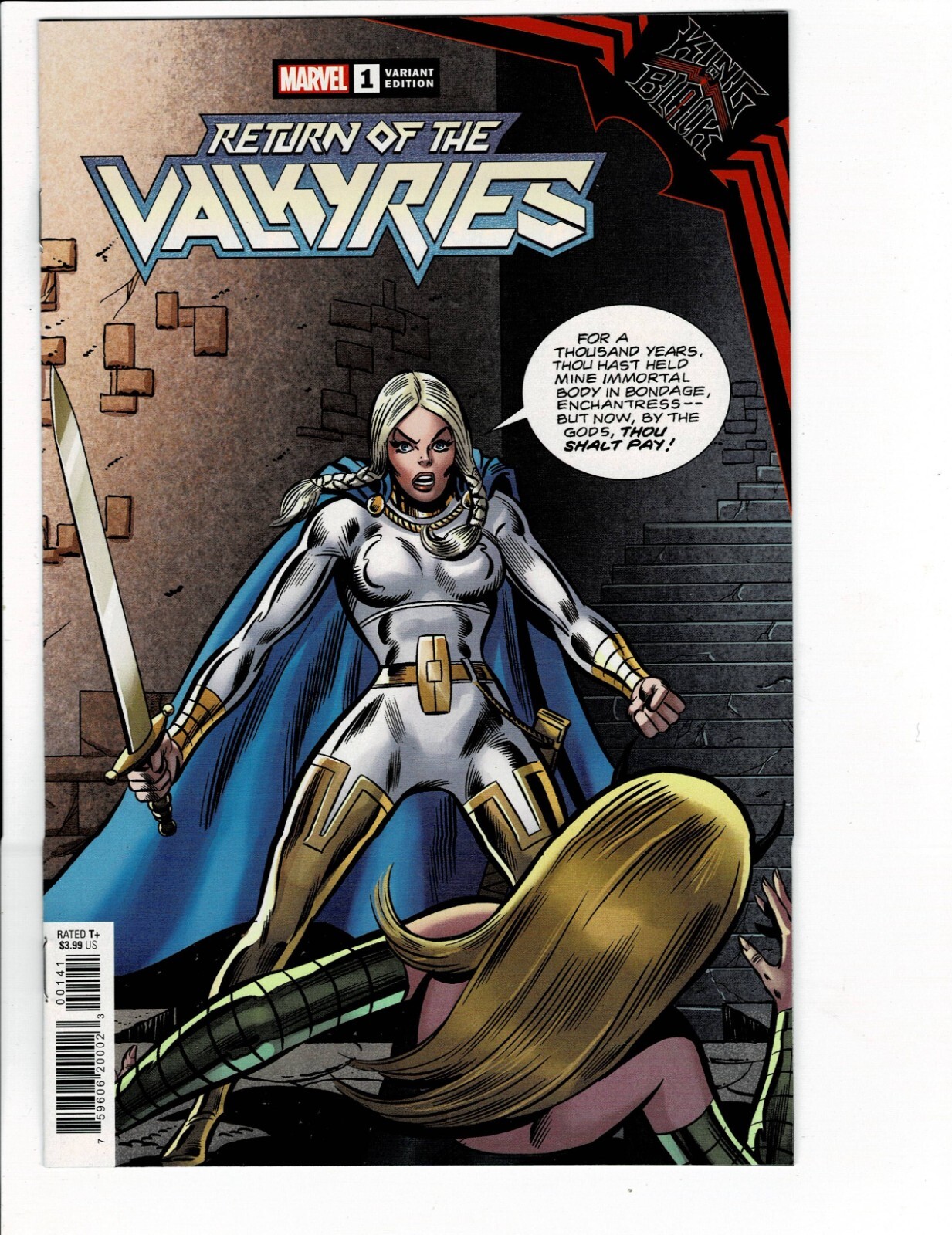 King in Black: Return of Valkyries #1 Perlin 1:50 Variant Cover Marvel ...