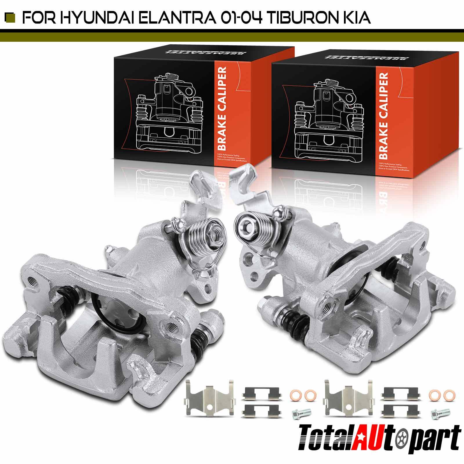 2Pcs Brake Caliper for Hyundai Elantra Tiburon Kia Spectra 2004 2.0L ...