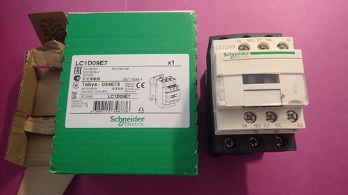 SCHNEIDER LC1D09E7 - Contacteur Triphasé 9A 3P TeSys LC1D - Bobine 48v ...