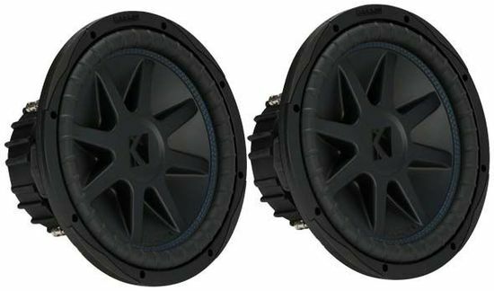 (2) KICKER 44cvx122 Comp VX CVX 12" 3000w Car Subwoofers Subs Cvx12-2 ...