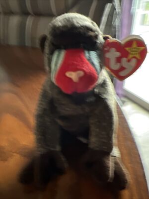 Vintage 1999 Ty Beanie Babies Cheeks the Baboon Plush Toy | eBay