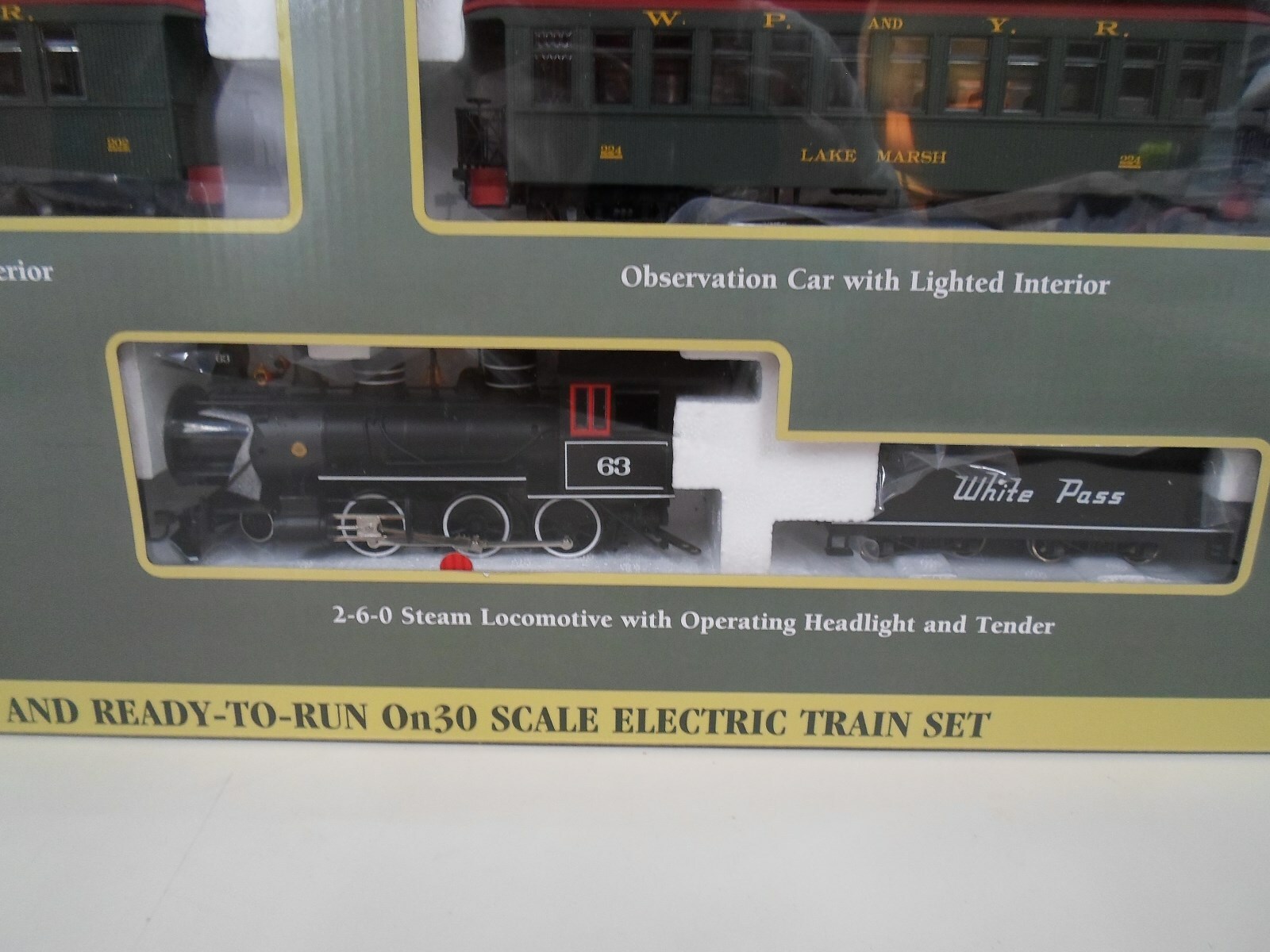 Bachmann 25024, On30 White Pass & Yukon Train starter set | eBay