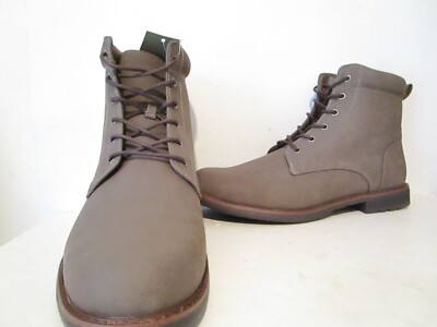 Goodfellow & Co Mens Jeffrey Casual 6" Lace Up Lug Combat Boots Brown ...