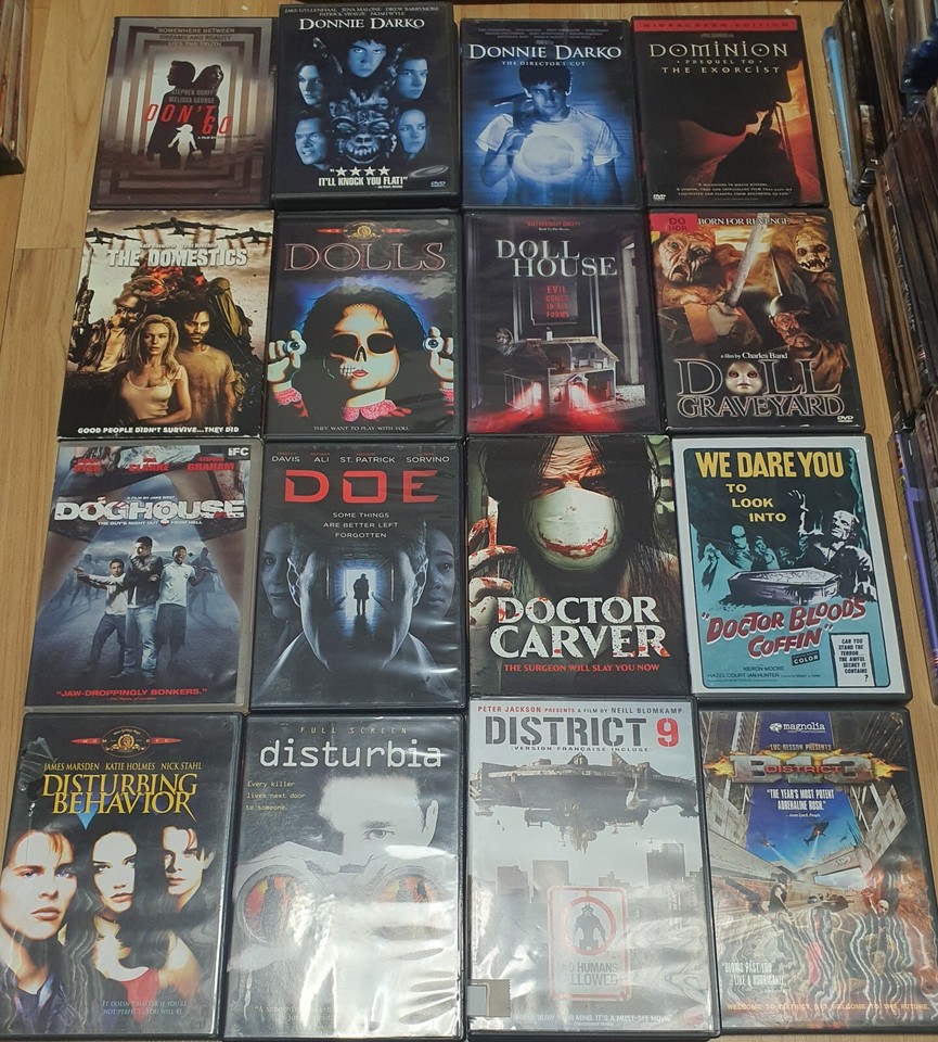 Updated 16 Feb $3 Horror, Sci-Fi Fantasy DVDs DEAD - FIVE - Buy More to ...