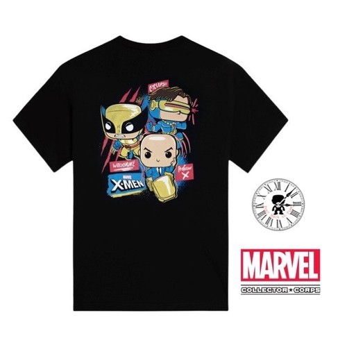 Funko T-Shirt Marvel Collector Corp. Pop Tee X-Men Cyclops Wolverine ...