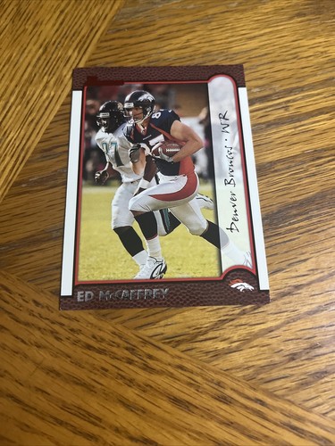 1999 Bowman #97 Ed McCaffrey Denver Broncos Football Card | eBay