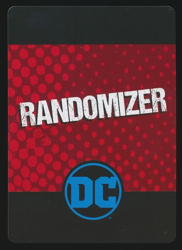 RANDOMIZER DC Comics Deck Building Game card CRISIS 4 TEEN TITANS NIGHTWING | eBay