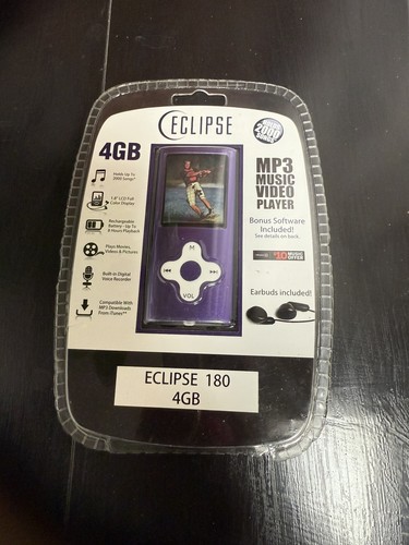 Eclipse Media Player 180SL 4GB New Music Movies Entertainment Summer | eBay