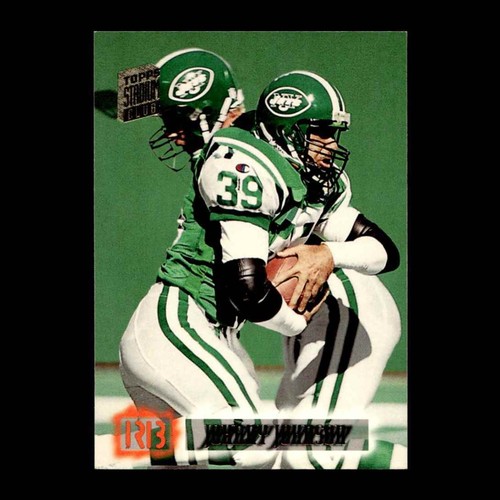 Johnny Johnson 1995 Stadium Club New York Jets #617 R329C 15 | eBay