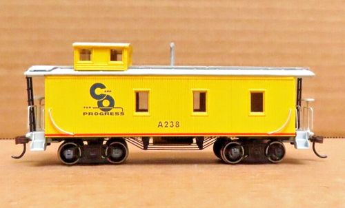 ATHEARN ROUNDHOUSE 17938 CHESAPEAKE & OHIO 3 WINDOW STANDARD WOOD ...