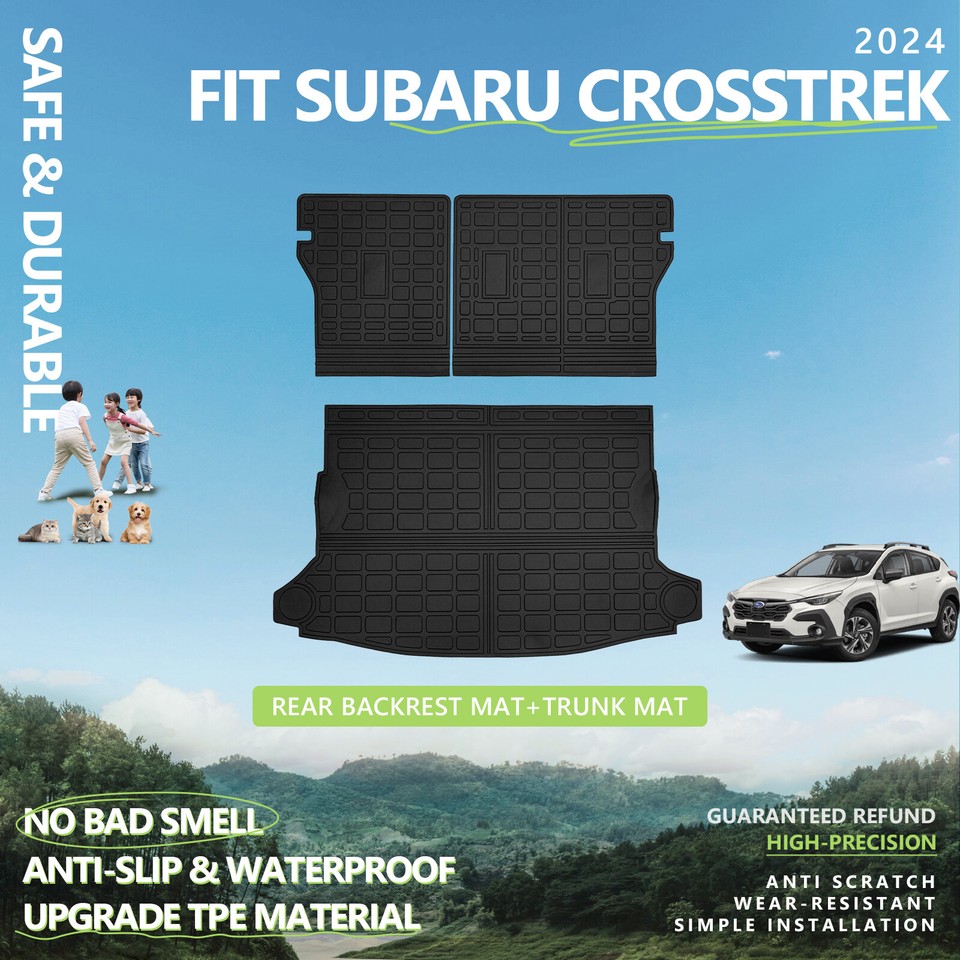For 2024 2025 Subaru Crosstrek/Subaru Impreza Floor Mats Cargo Liners ...