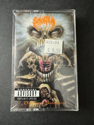 Sinister Diabolical Summoning Death Metal Cassette Factory Sealed 1993 ...