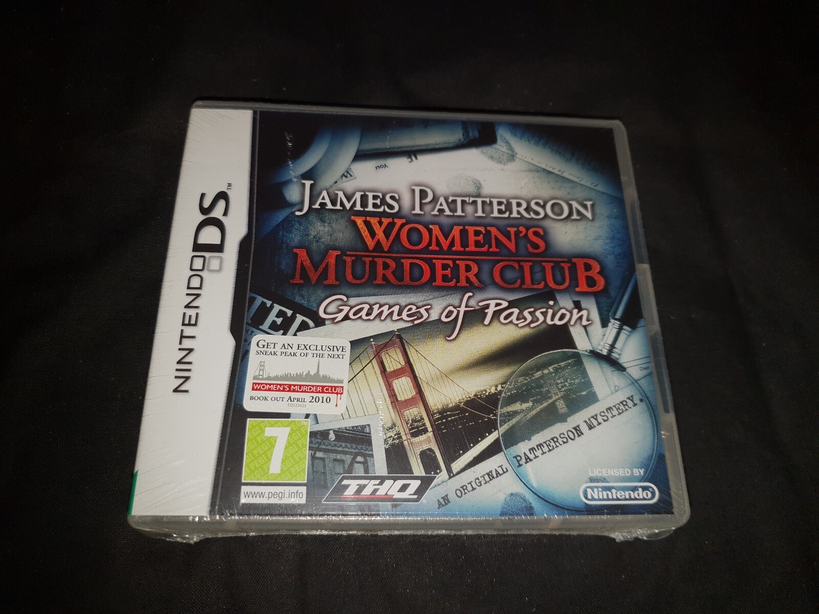 JAMES PATTERSON WOMEN'S MURDER CLUB GAMES OF PASSION Nintendo DS Game ...
