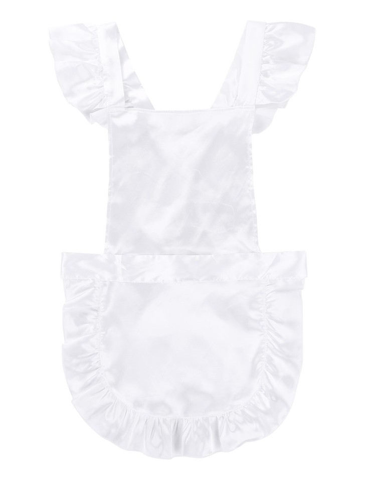 Male French Maid Apron Dress Mens Halloween Party Role Play Fancy ...