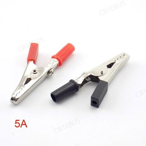 Probe Crocodile Test Alligator Clips 5A 100A Electrical 55mm connectors ...