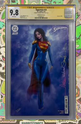 Superman #23 | Szerdy Variant | Signed by Szerdy | CGC SS 9.8 | eBay