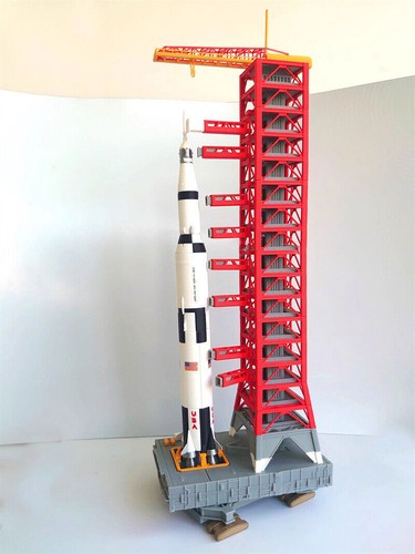 1/400 Scale Saturn-5 Launching Tower Frame Model 3D Build Painted Model ...