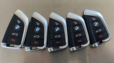 LOT OF 5 2014 2015 2016 2017 2018 BMW X4 X5 X6 SMART KEYS NBGIDGNG1 BMW ...