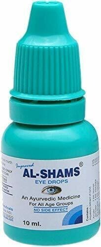 AL-SHAMS Eye Drops Complete Herbal Eye Care Ayurvedic and Natural 10ml ...