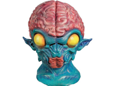 Monitor Monster Mask Horror Costume Prop Halloween Latex Full Face ...