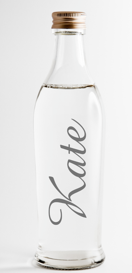 Personalised Name Vinyl Sticker Word Text Cut Fancy Font Sticker Gift ...