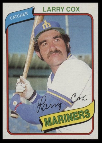 1980 Topps #116 Larry Cox - Seattle Mariners | eBay