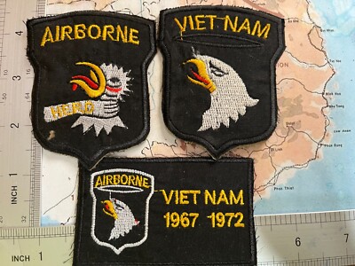 2 patch plus 1 , US 101st Airborne Division Vietnam War Patch ...