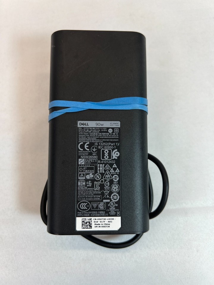 Dell 90W AC/DC Adapter Charger LA90PM130 05GT3K | eBay