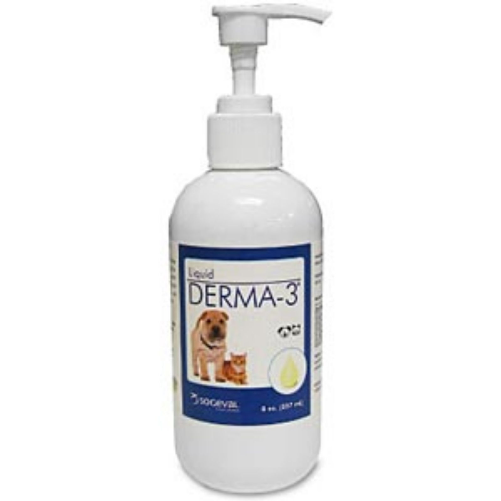 Derma-3 Liquid, Concentrated Fish Oil For Dogs and Cats, 8 oz | eBay