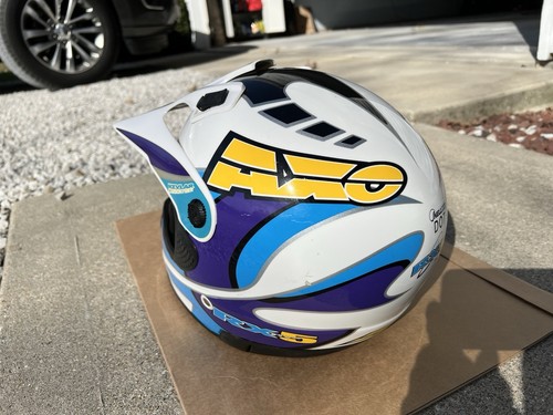 AXO RX-5 Vintage Motocross Dirt bike Motorcycle Helmet | eBay