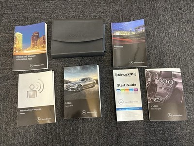 2016 Mercedes-Benz C300 C450 AMG 4Matic Owners Manual w/ Supplements ...