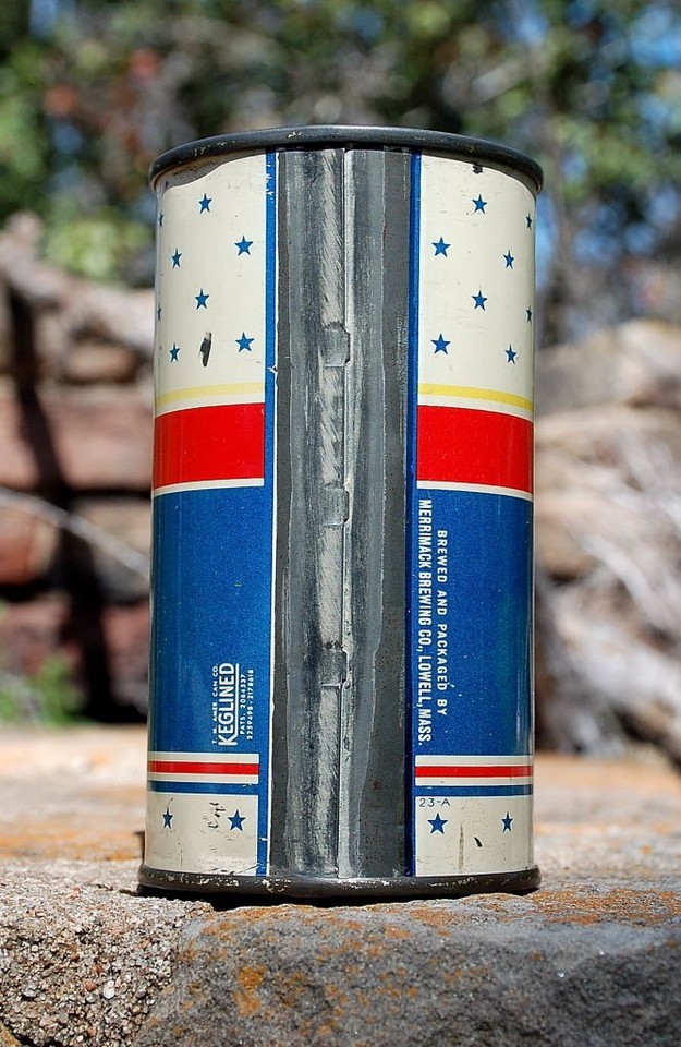 EXCELLENT B/O'ed YANKEE FLAT TOP CAN W/FLORIDA MANDATORY TOP! | eBay